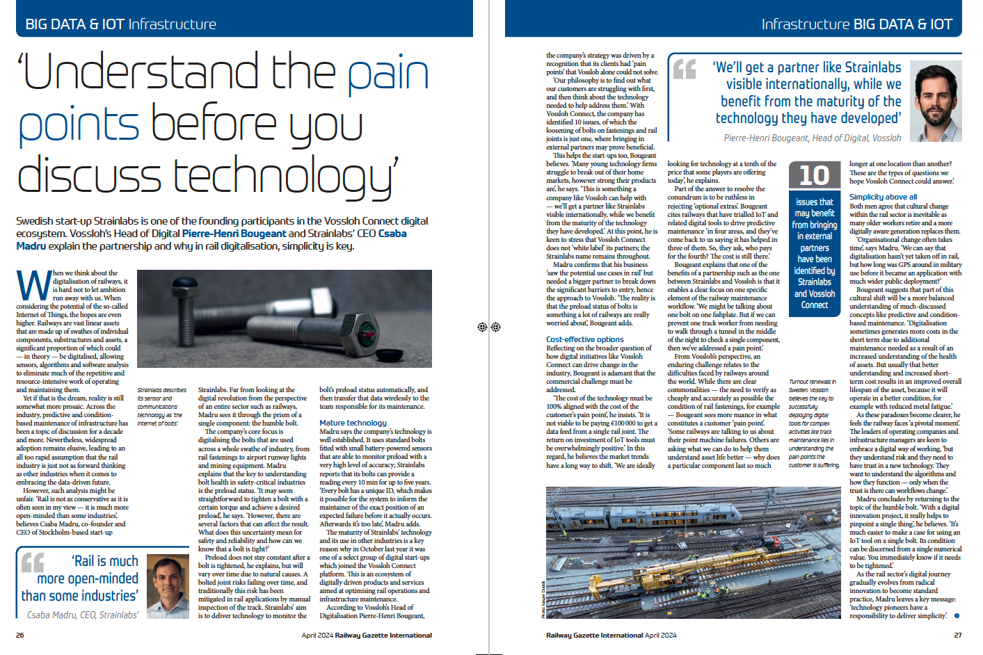 Railway Gazette: "‘Digital pioneers must prioritise simplicity’"